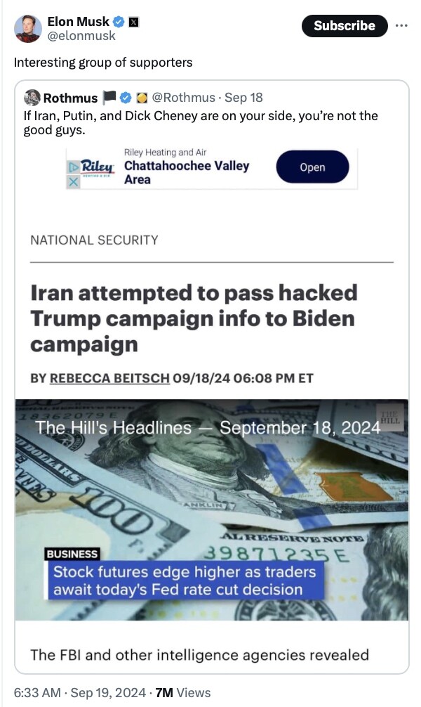 Donald J. Trump: "" - Trump's Truth