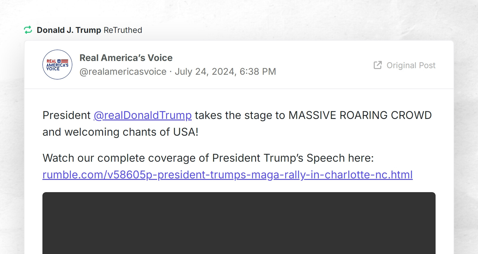 Donald J. Trump: "RT @realamericasvoicePresident @realDonaldTrump takes ...